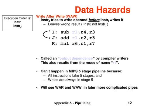 Appendix A Pipelining Ppt Download