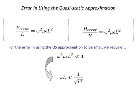 Ppt Limits To Statics And Quasistatics Powerpoint Presentation Free
