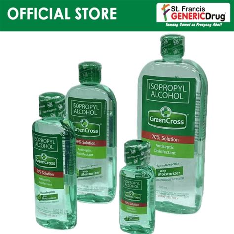Green Cross Isopropyl Alcohol 70 With Moisturizer Lazada Ph