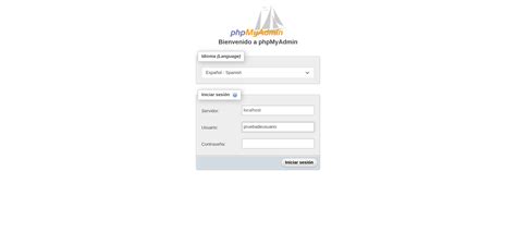 Login Acceso Denegado De Root Localhost En Phpmyadmin Xampp Stack