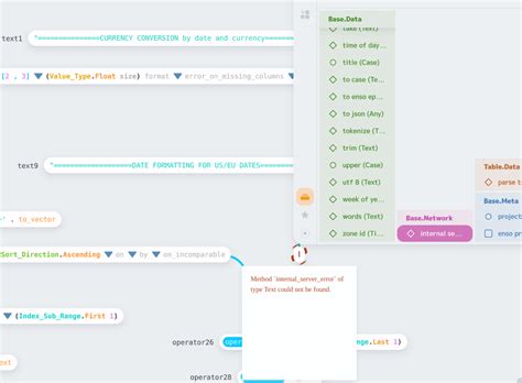Component Browser Should Not Suggest `basenetwork` Methods For `text