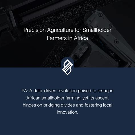 Precision Agriculture For Smallholder Farmers In Africa → Scenario