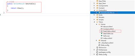Net Mvc Vue 初体验，mvc视图引入vue组件（不前后端分离）