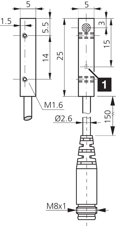 Inductive Proximity Sensors Dccq 05 M 1 5 Nsk K Tsl