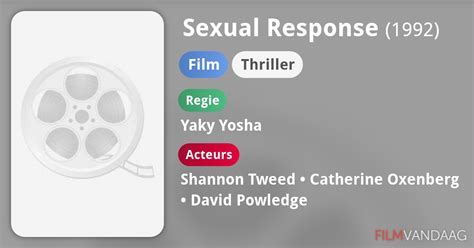 Sexual Response Film FilmVandaag Nl