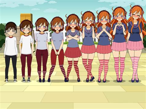 Gender Transformation 5 By Pixievtg On Deviantart