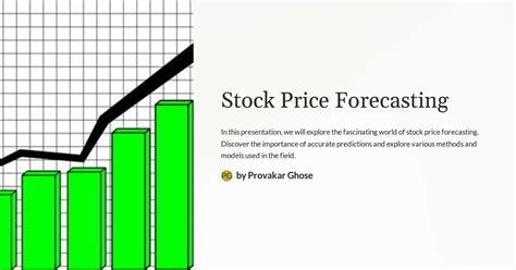 Stock Price Forecasting