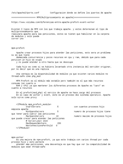 Apache2 Ubuntu Pdf Servidor Apache Archivo De Computadora