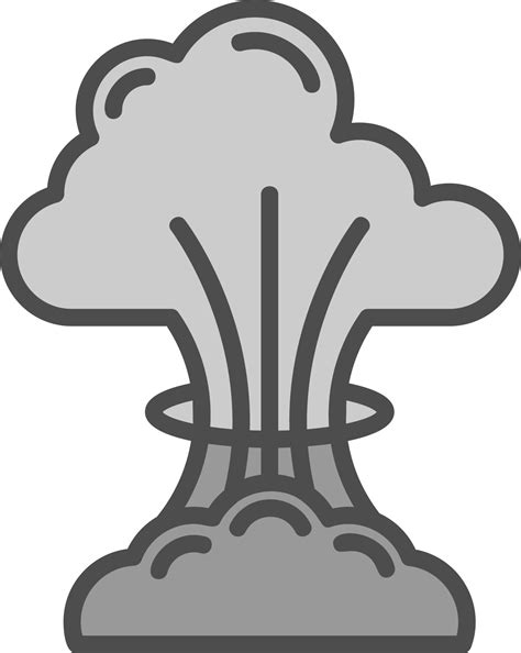 Nuclear Explosion Vector Icon Design 15816870 Vector Art At Vecteezy