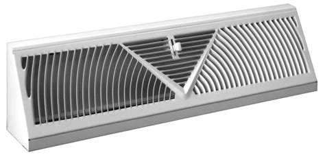 Ameriflow Steel Baseboard Diffuser White Low Price Bulk Heat