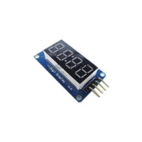 4 Bits Tm1637 Led Display Module And Clock Caxtool