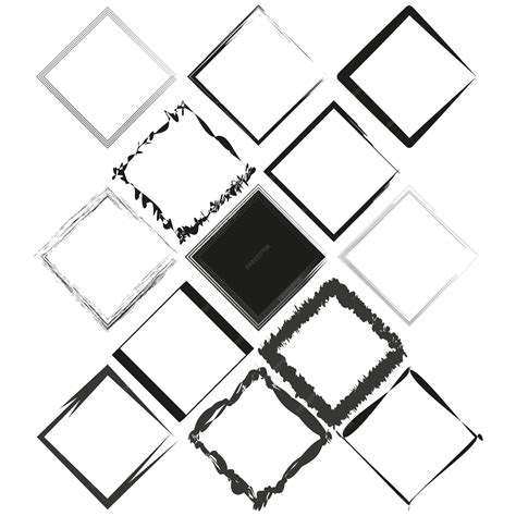 Premium Vector Assorted Frames Collection Decorative Border Designs Various Frame Styles Set