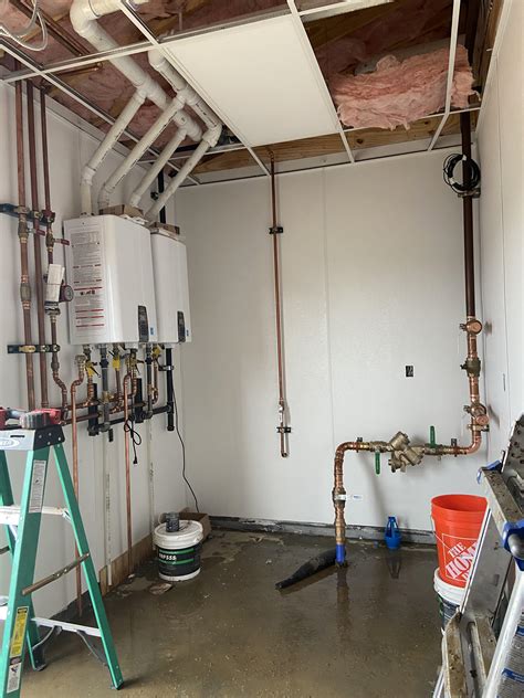 Just Wrapped Up This Maintenance Room Rplumbing
