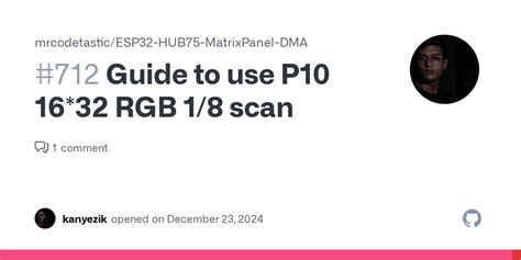 Guide To Use P Rgb Scan Issue Mrcodetastic Esp