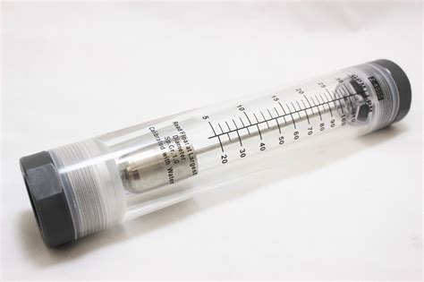 2 Water Flow Meter Flowmeter Rotameter 5 30 Gpm Inline Instrument Ebay