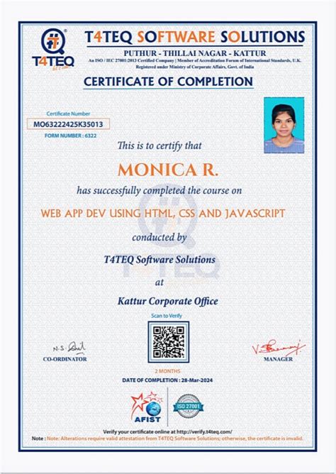 Excited To Share That Ive Successfully Completed The Web App Development Using Html Css And