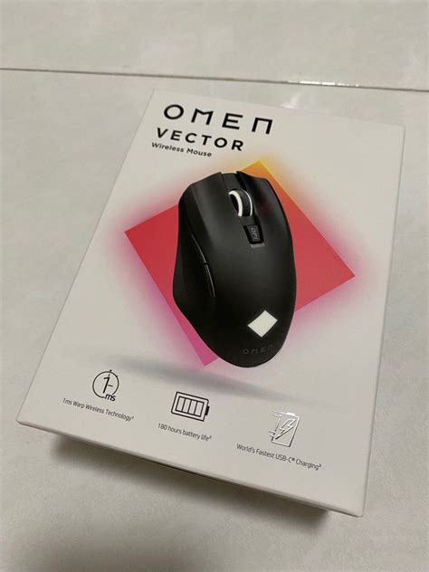 Omen Vector Wireless Mouse Computers And Tech Parts And Accessories Mouse And Mousepads On Carousell
