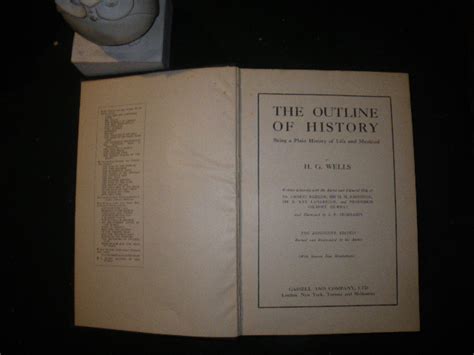 The Outline Of History Being A Plain History Of Life And Mankind The