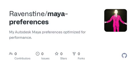 Github Ravenstinemaya Preferences My Autodesk Maya Preferences