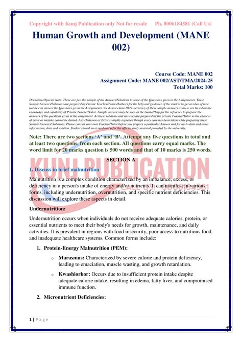 IGNOU MANE SOLVED ASSIGNMENT ENGLISH MEDIUM