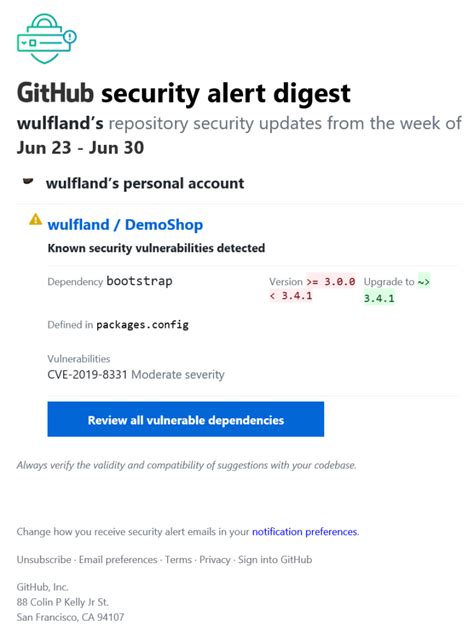 there is a security issue and here is how to fix it