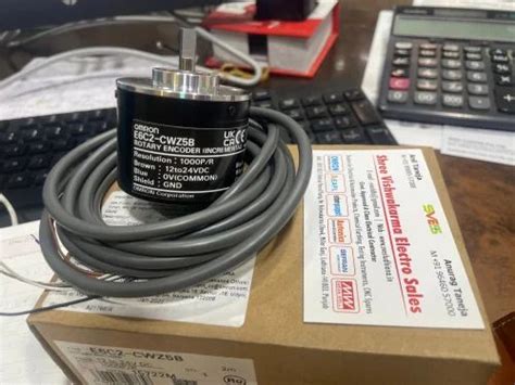 Black Omron E6c2 Cwz5b 1000 Ppr Rotary Encoder For Industrial At ₹ 10000 Piece In Ludhiana