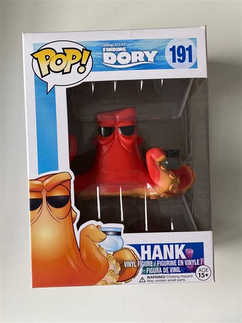 Disney Pixar Finding Nemo Hank Funko Pop Hobbies Toys Toys Games On Carousell