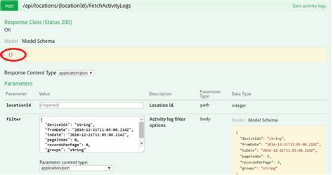 Web Api Response Model Schema Is Coming As Empty Object In