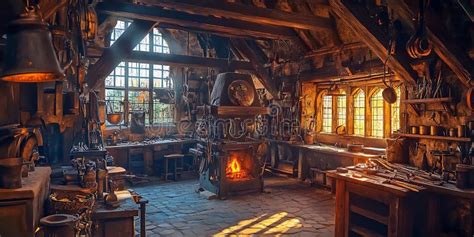 Nostalgic Medieval Blacksmith Workshop With Live Demonstrations For A