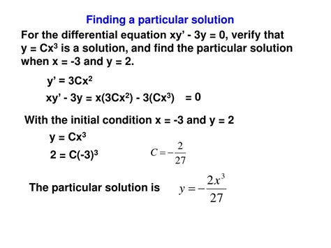 Ppt 61 Slope Fields And Eulers Method Powerpoint Presentation Free
