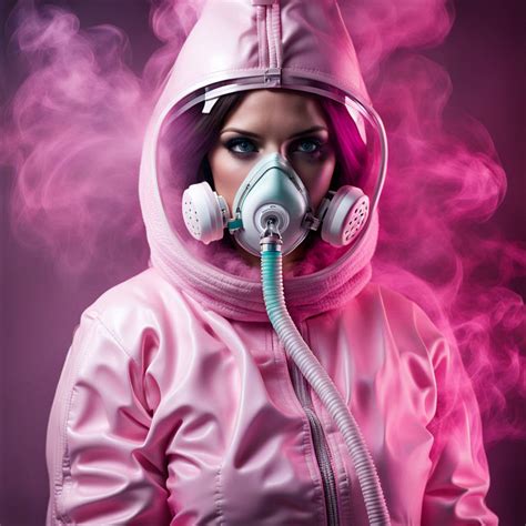 Sexy Patient Straight Jacket Oxygen Mask Breath By Asphyxmeplease On