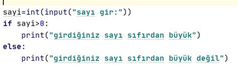 Python If Elif Else Kullanımı Koşul Bilişim Paylaşım