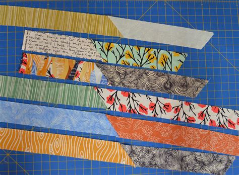 Inspired By Fabric Summer Of Sewing Sew Many Strips Quilt Back