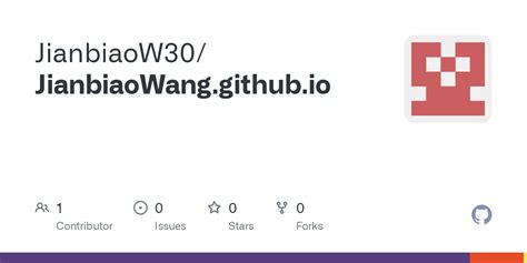 Github Jianbiaow Jianbiaowang Github Io