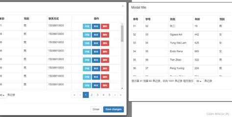 模态框配合bootstrap table渲染数据展示异常错位问题 bootstrap 5 table 列宽错位 csdn博客