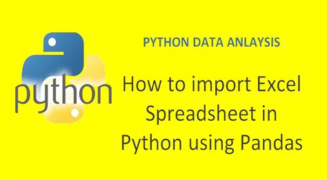 Import Excel Spreadsheets To Database With Pandas