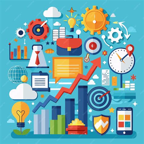 Boost Business Growth With Strategy Innovation And Technology Premium Ai Generated Vector