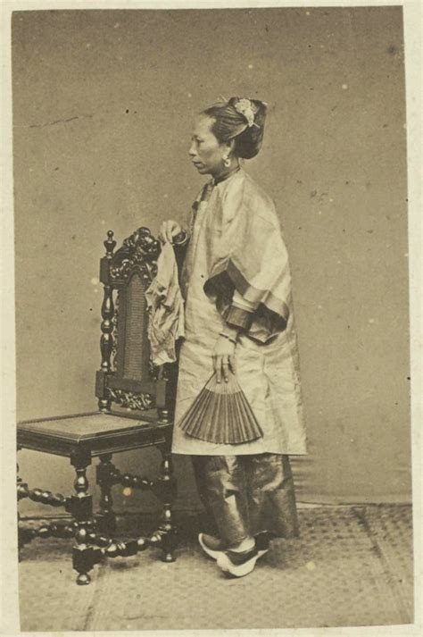 Collectie Nmvwereldculturen Rv A41 1 94 Foto Javaans Chinese Vrouw In Chinese Dracht