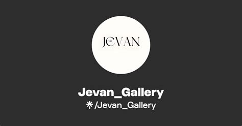 Jevan Gallery Instagram Facebook Tiktok Linktree