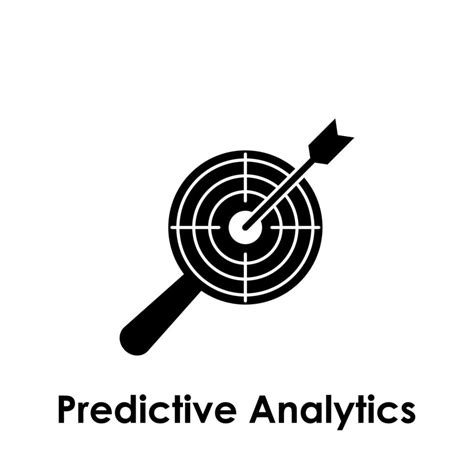 Target Predictive Analytics Vector Icon Illustration 23021189 Vector