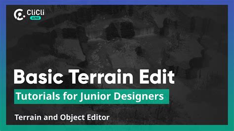 Terrain And Object Editor Part 3 Basic Terrain Edit Youtube