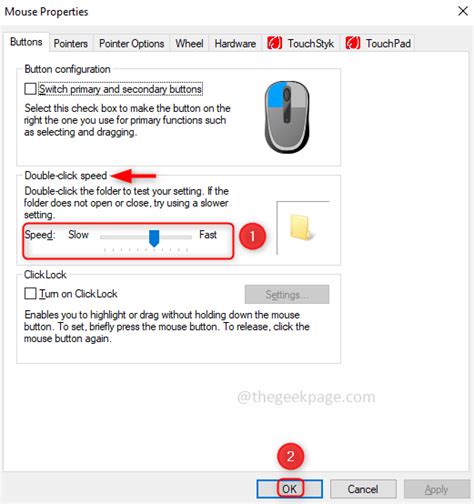 How To Adjust The Mouse Double Click Speed In Windows 1011