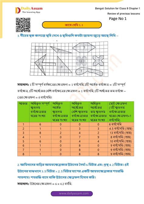 Wbbse Solution Class 8 Mathematics Chapter 1 Exercise 11 Review Of Previous Lessons Might Learn