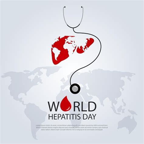 Premium Vector World Hepatitis Day