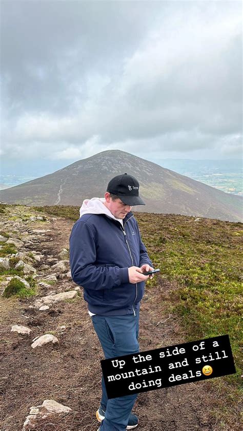 owen healy on linkedin touching grass sort of