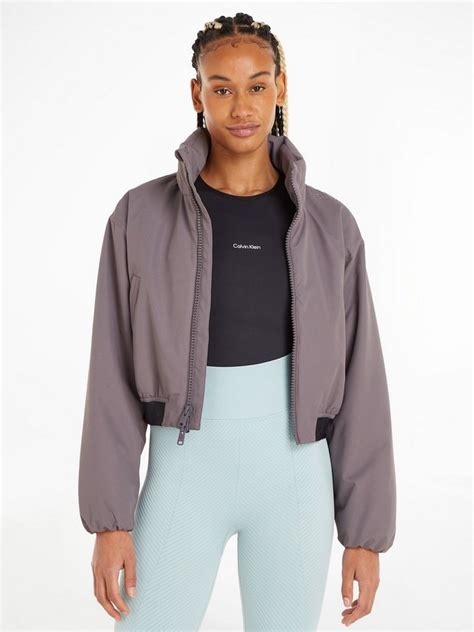 Calvin Klein Sport Outdoorjacke PW - Padded Jacket, Aus Materialmix