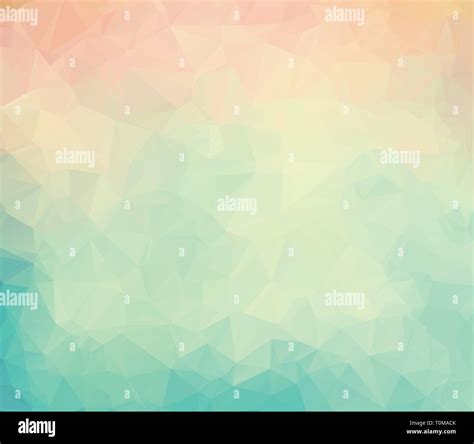 Vector Abstract Irregular Polygon Background With A Triangle Pattern In Full Multi Color Stock