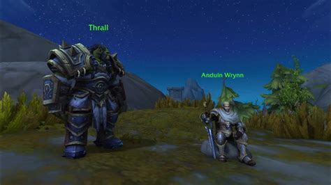 Anduin And Thrall Talk About The Light Wow The War Within Cinematic Youtube