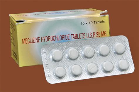 Meclizine Hcl Tablet Manufacturers And Suppliers In India