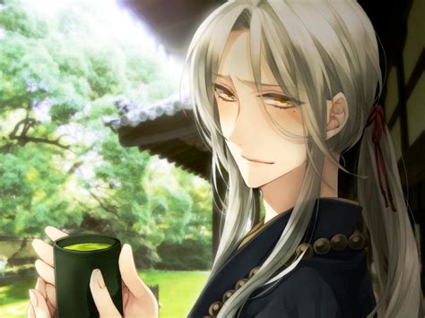 Аниме мужчины с длинными волосами Zefirka Club фото и картинки